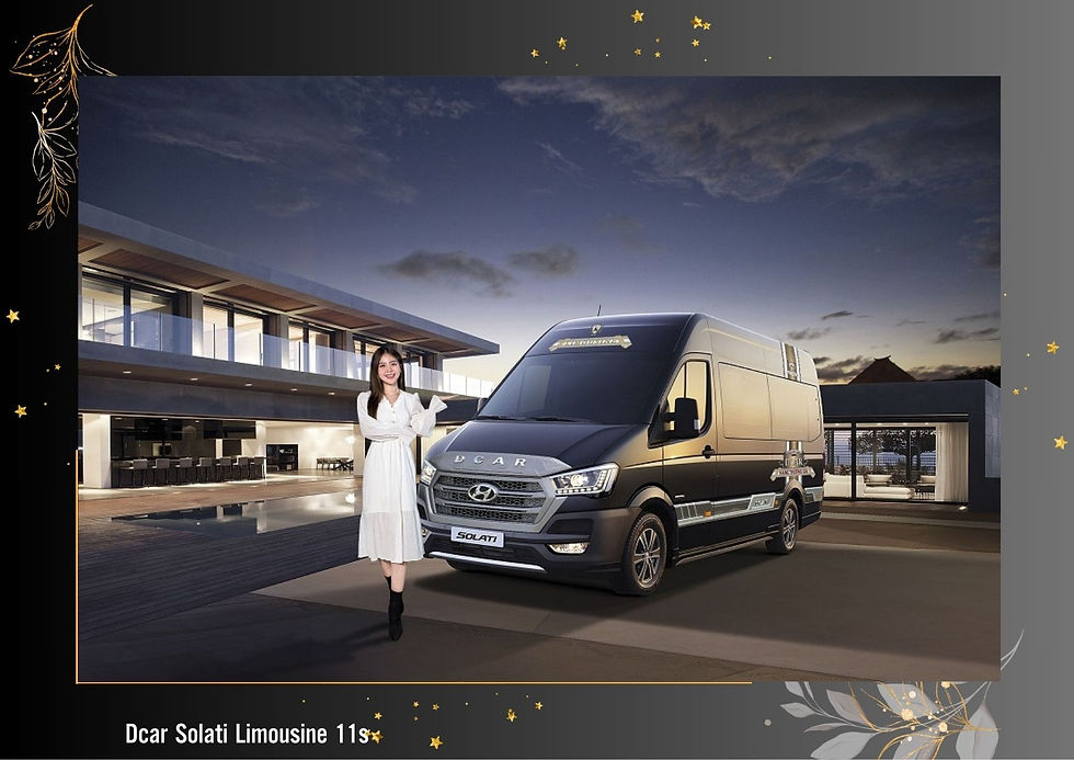 DCar Luxury Class - Hyundai Solati 11 seaters Elevate Your Travel ...