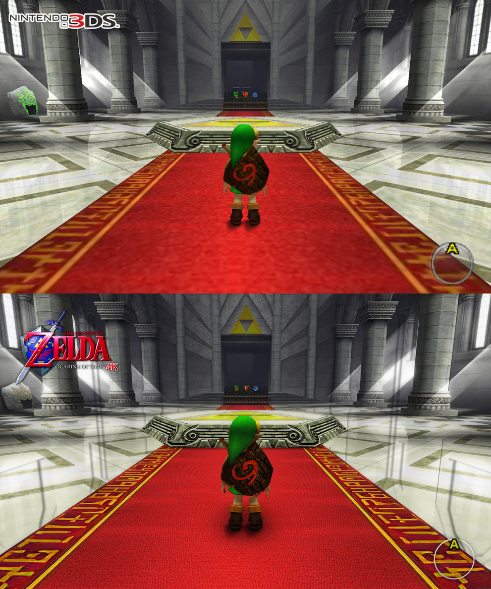Zelda: Ocarina of Time 3D 4K Texture Pack | Henriko Magnifico