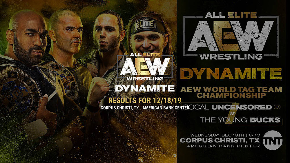 AEW DYNAMITE Results December 18, 2019