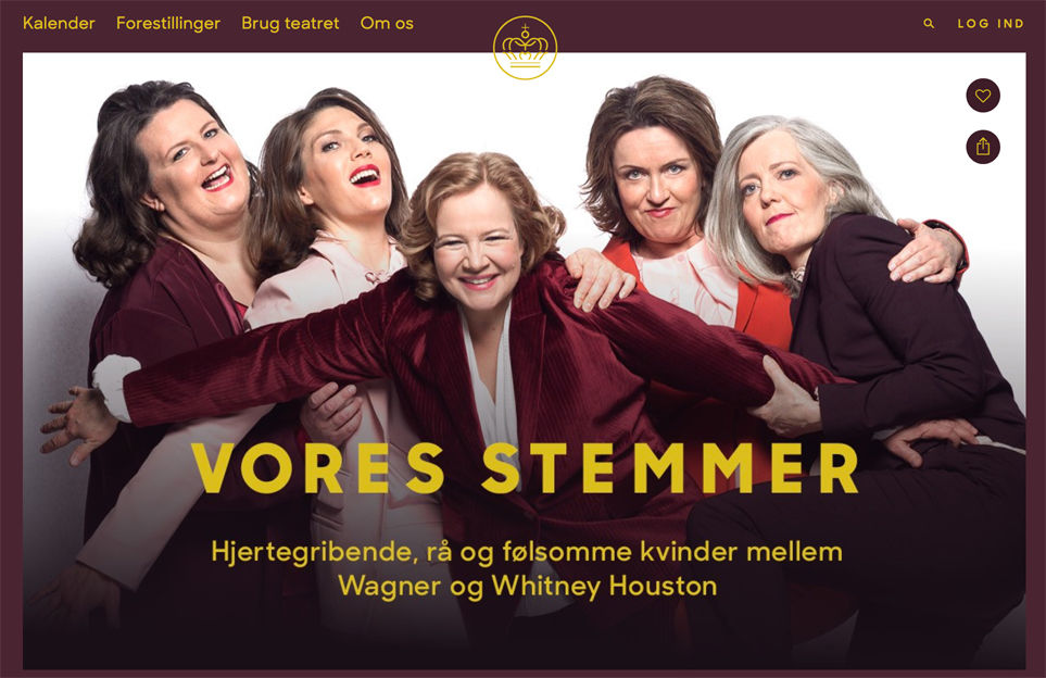 Photos of 'Our Voices' at Danish Royal Opera