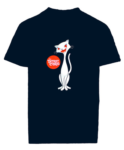 Detroit Cobras Bloody Kitty T-Shirt | Detroit Cobras