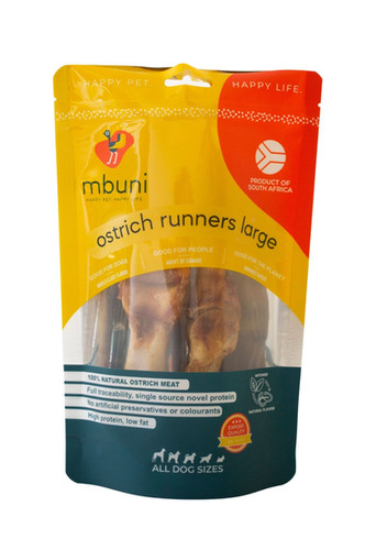 Ostrich Runners Large | Mbuni Pet Treats