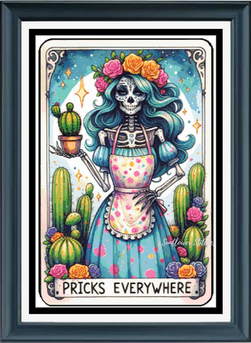 Pricks Everywhere Counted Cross Stitch - Sunflower Stitches | Thread Geeks