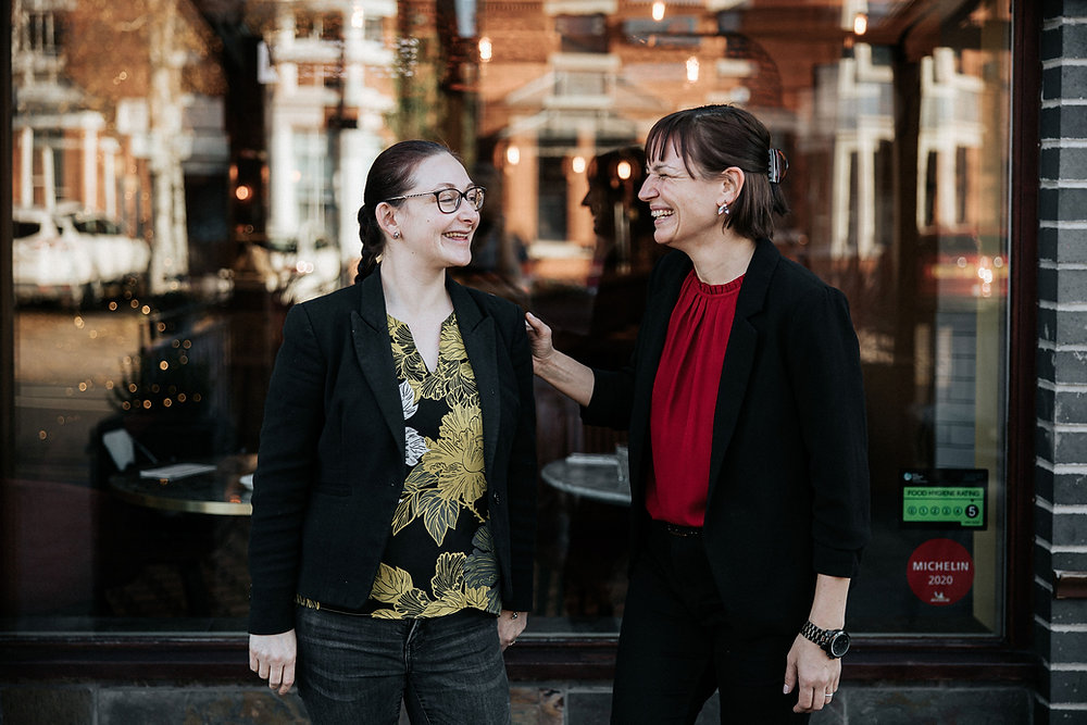 meet Ness & Lucy - the managers at escabeche