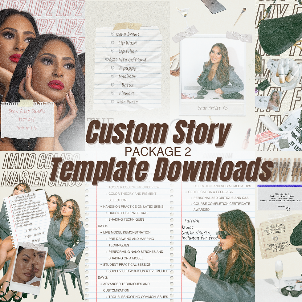 Custom Story Templates Package 2 | Xo Aesthethics