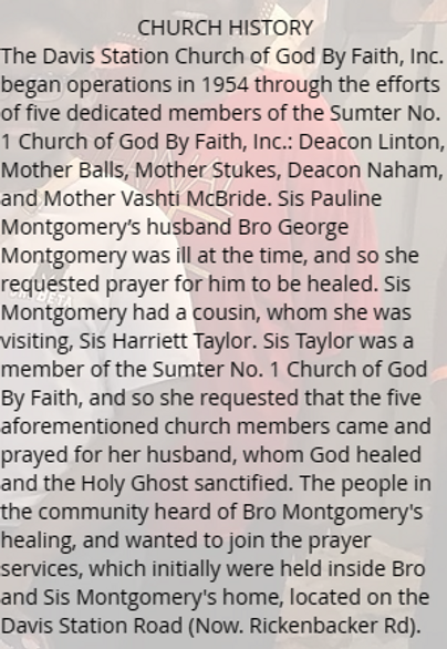 Davis Station COGBF | sccogbf