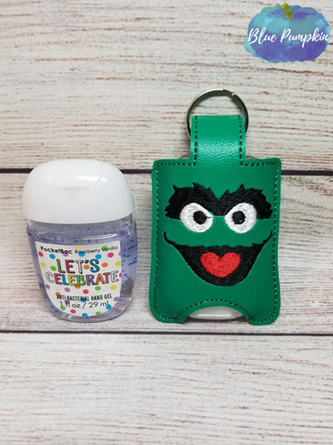 Trash Monster Hand Sanitizer Holder | Blue Pumpkin Vinyl