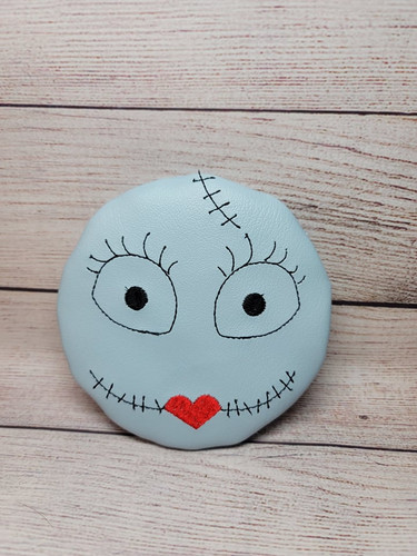 3 sizes Sally Stuffie Zipper Cutie | Blue Pumpkin Vinyl