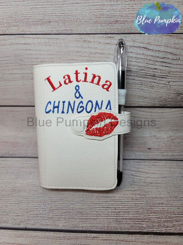 Latina TAB 5x7 Mini Comp ITH Notebook Cover | Blue Pumpkin Vinyl