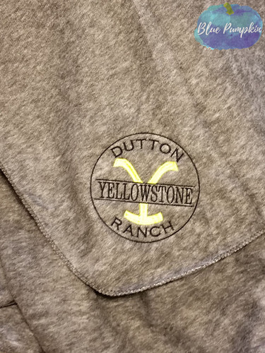 4*4 Yellowstone Logo Design | Blue Pumpkin Vinyl