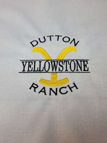 Yellowstone Logo 3.5in Design | Blue Pumpkin Vinyl