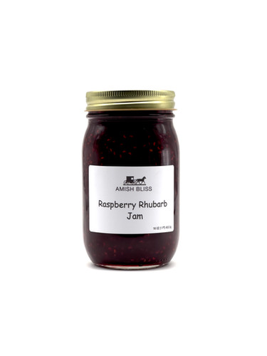 Raspberry Rhubarb Jam | AMISH BLISS