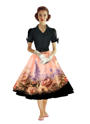 Catherine Rose Full Circle Skirt | JamCat