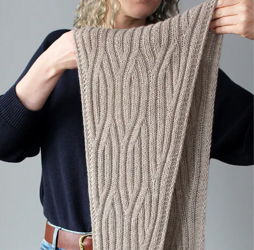 Coral Reef Scarf von Lisa Hannes, Wollpaket/Baby Yak Lace ...