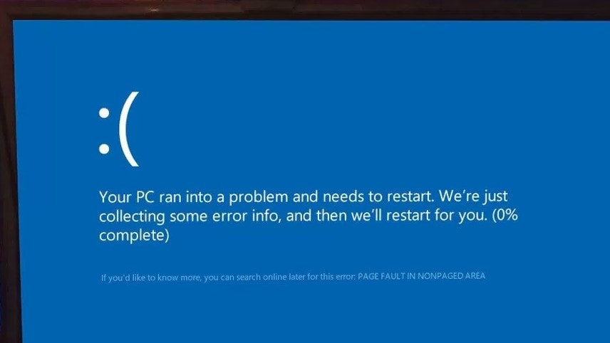 5 Solutions To Fix Page Fault In Nonpaged Area Windows 10 Boot Loop