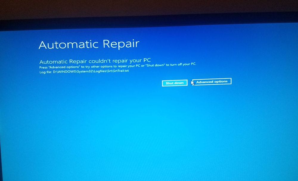 Fix Automatic repair couldn’t repair your pc On Windows 10