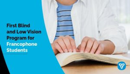 Ontario Supports Launch of First Blind and Low Vision Program for Francophone Students