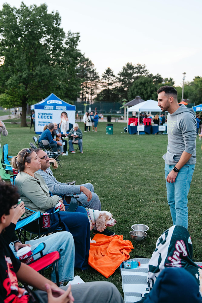 MPP Lecce Hosts Family Movie Night in King City