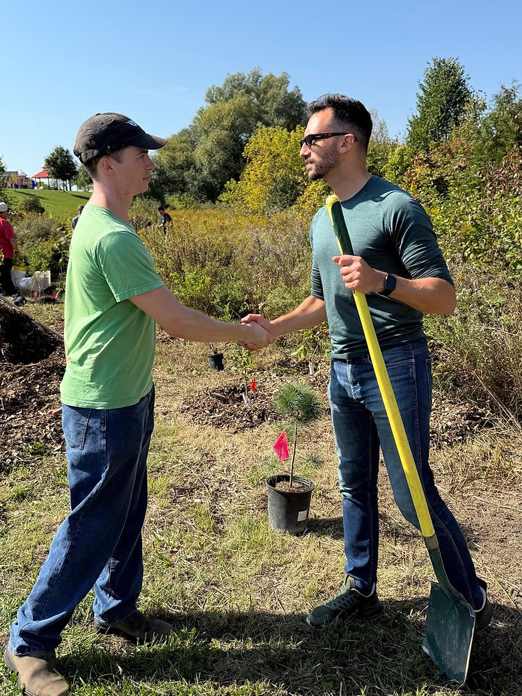 MPP Lecce Joins Community for Tree Planting in Nobleton