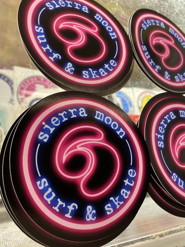 Late Night sticker 3.5” | sierramoon