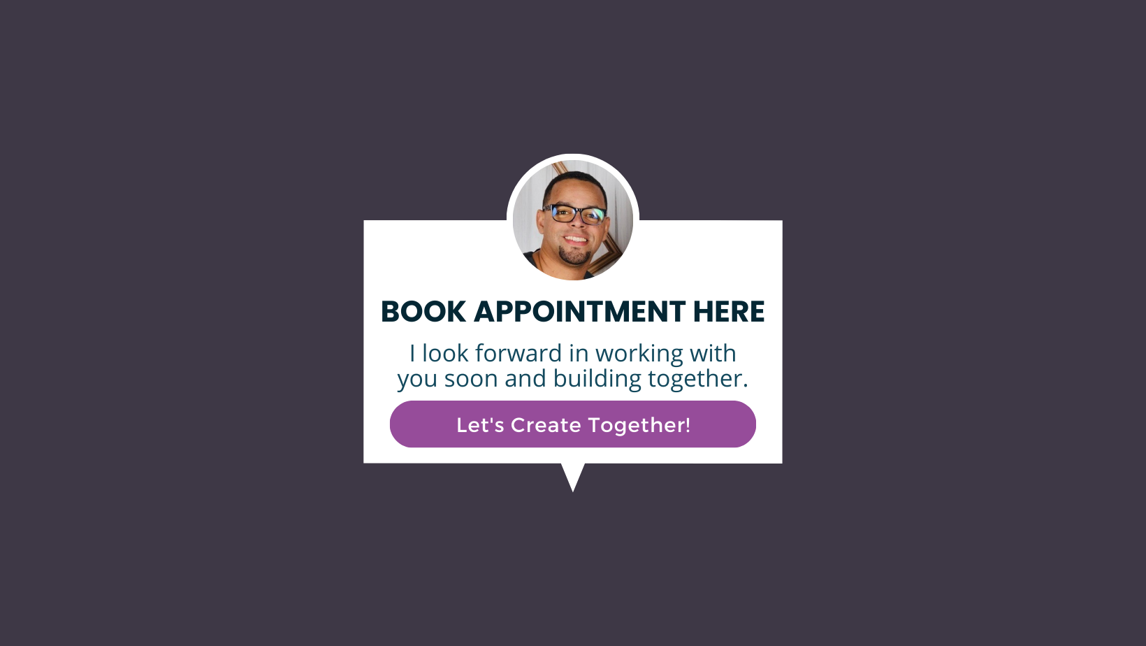 BOOK WITH ME | Digital Graphic Designs | VioletCR8