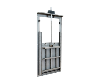 SERIES : A112 – FLATBACK FRAME STAINLESS STEEL SLIDE GATE | AirAqua