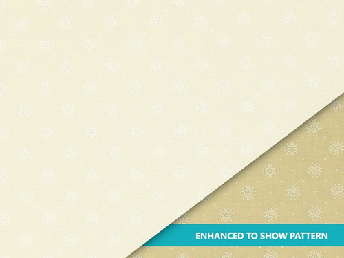 Tone on Tone Daisy Cream | kats-fabric-store