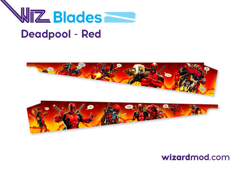 Deadpool - Red Pinball WizBlades | Wizard Mod