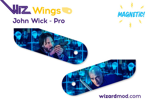 John Wick - Pro Pinball Magnetic WizWings | Wizard Mod