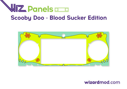 Scooby Doo - Blood Sucker Edition Pinball Magnetic WizPanels | Wizard Mod