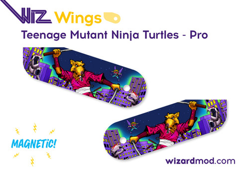 Teenage Mutant Ninja Turtles - Pro Pinball Magnetic WizWings | Wizard Mod