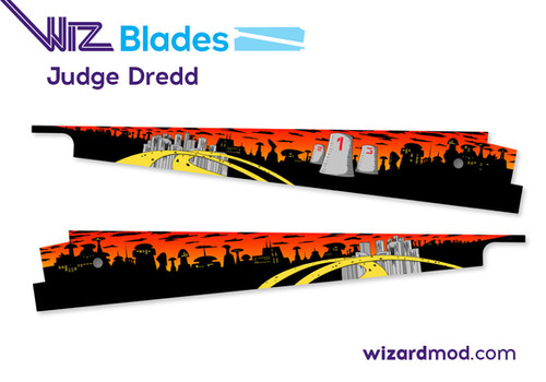 Judge Dredd Pinball WizBlades | Wizard Mod