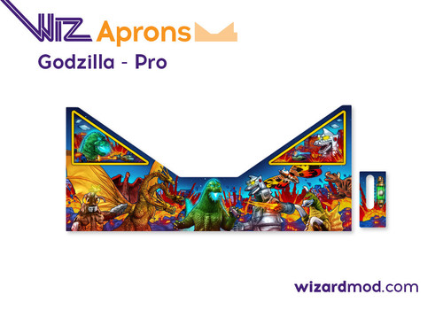 Godzilla - Pro Pinball WizAprons | Wizard Mod