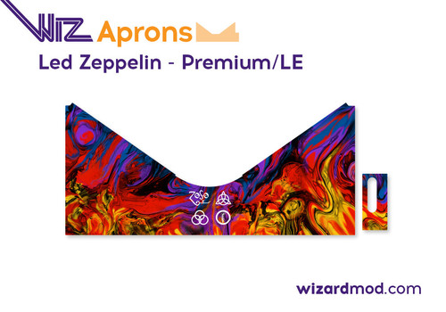 Led Zeppelin - Premium/LE Pinball Magnetic WizAprons | Wizard Mod