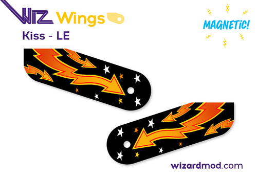 Kiss - LE Pinball Magnetic WizWings | Wizard Mod