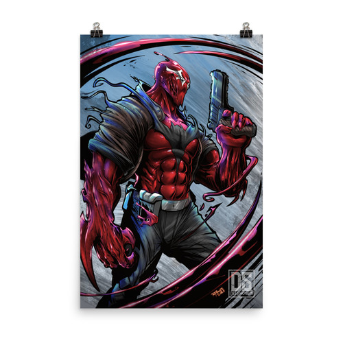 Red Hood / Carnage Poster | Defshogun