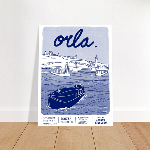 Matte Exhibition Poster (White) | Orla