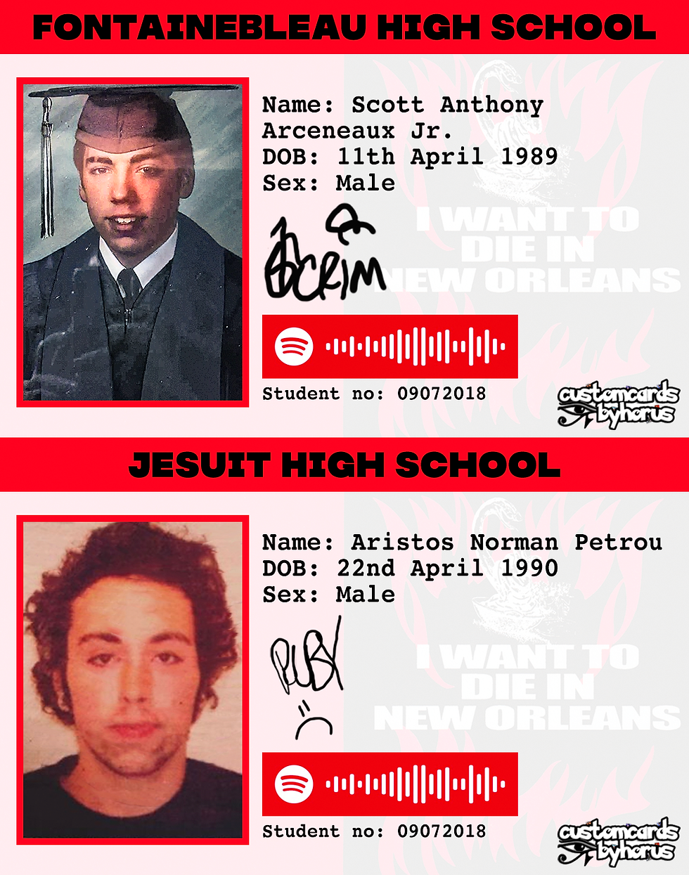 School ID Cards | Customcardsbyhorus