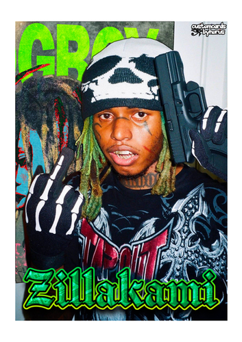 Zillakami A4 Poster | customcardsbyhorus