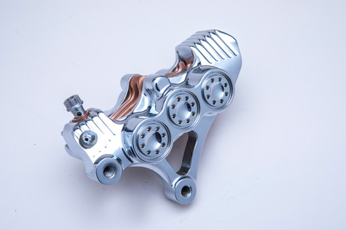 B-62 6-PISTON MONOBLOCK BRAKE CALIPERS, FOR 13" ROTOR -CHROME ...