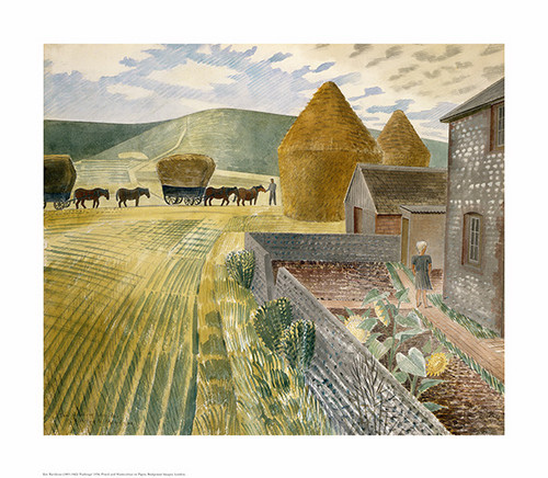 Furlongs Print by Eric Ravilious | Eric Ravilious Prints