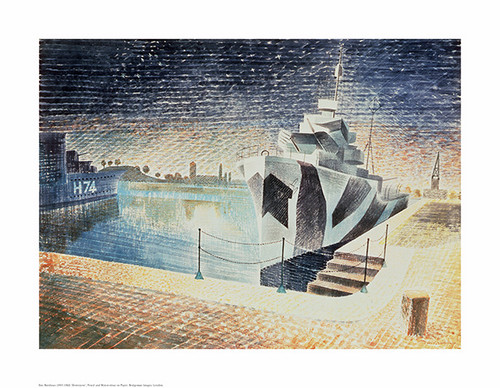 Destroyers Art Print by Eric Ravilious | Eric Ravilious Prints