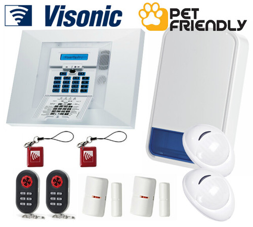 Visonic Wireless Visual Verification Intruder Alarm Kit | Highland ...