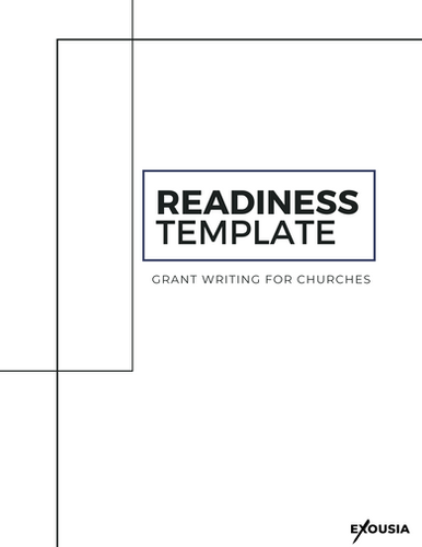 Grant Readiness Template Fillable PDF | Grant Writing