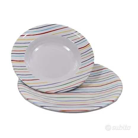 Set Piatti in melamina per camper | CamperteamShop