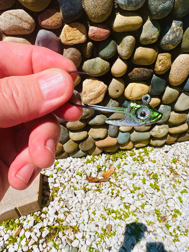 Swimbait Head - Green/Gold Hi-Lite | Mysite