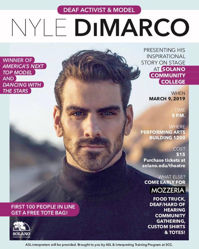 Deaf Activist &Model: Nyle DiMarco
