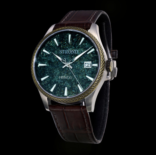 Henge Automatic, stainless steel/bronze watch | STRONDUK