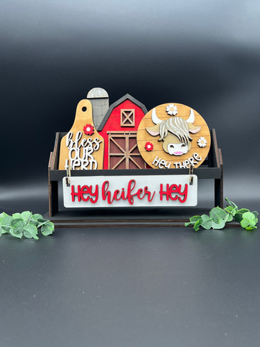 Hey heifer Hey inserts (only) | FarmhouseExpressions