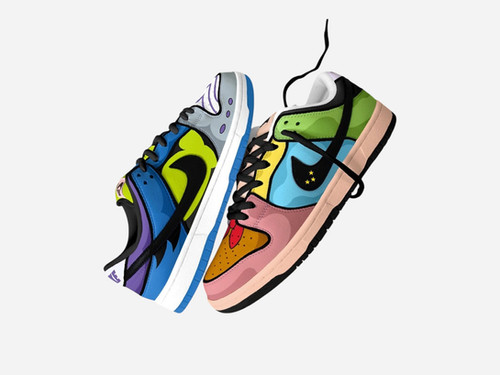 Powerpuff Girls Custom Nike Dunk | Olympus Montane